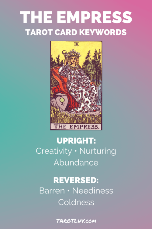 The Empress Tarot Card Meaning Major Arcana Tarotluv